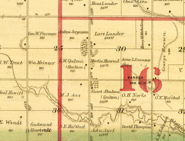 Vintage United States County Maps, Old County Maps by Ted's Vintage Art ...