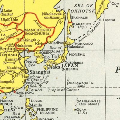 Old Maps of Tokyo • Wall Art Prints by Ted's Vintage Art – Teds Vintage Art